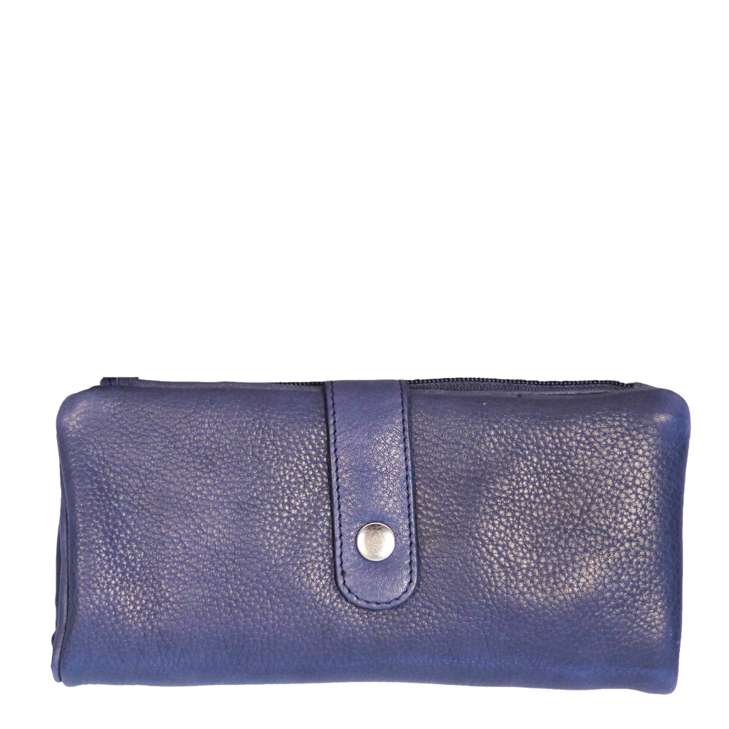 Washed Leather Wallets